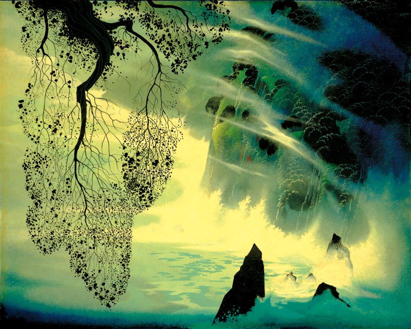 roškofrenija: Eyvind Earle - Background of DisneyWorld