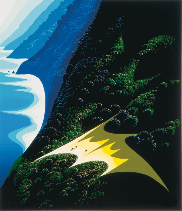 roškofrenija: Eyvind Earle - Background of DisneyWorld