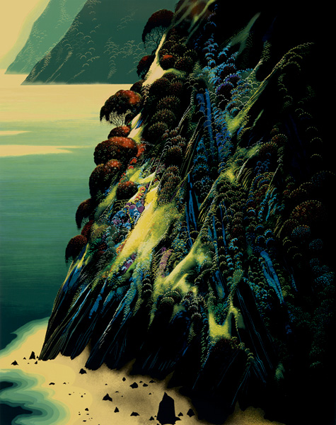 roškofrenija: Eyvind Earle - Background of DisneyWorld