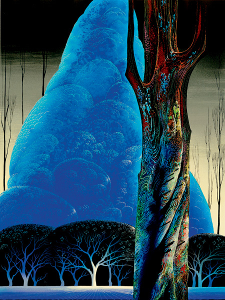 roškofrenija: Eyvind Earle - Background of DisneyWorld