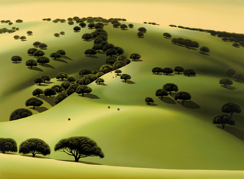 roškofrenija: Eyvind Earle - Background of DisneyWorld