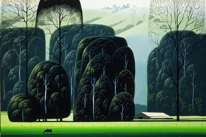 roškofrenija: Eyvind Earle - Background of DisneyWorld